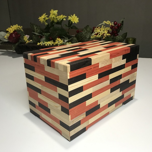 RENUE™ SLATS Design RECTANGLE Urn - Eco Verde Funeral Supplies